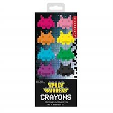 Crayons pastel Space Invaders - Les Louloutins